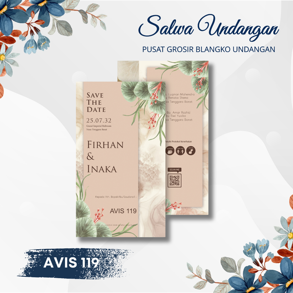 Jual Blangko Undangan Avis 119 Harga Murah | Shopee Indonesia
