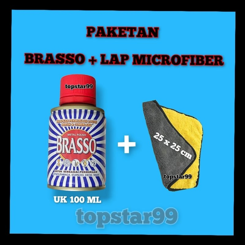 Jual Braso Metal Polish Brasso 100ml Pengkilap Pembersih Logam Chrome Stainless Kuningan