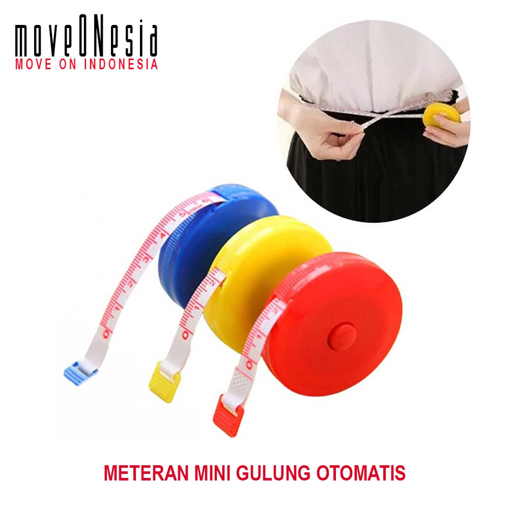 Jual ALAT UKUR BAJU METERAN MINI JAHIT 150CM | TALI METER PENJAHIT ...