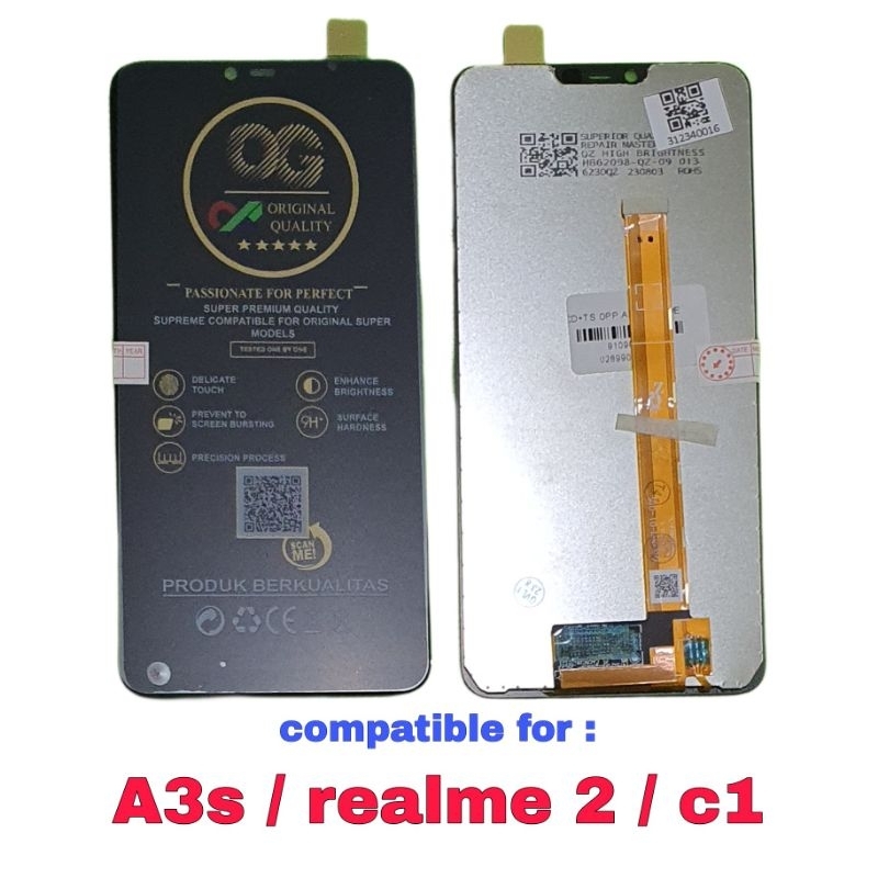 Jual lcd touchscreen oppo a3s cph1803 cph1853 / realme 2 / realme c1 | Shopee Indonesia