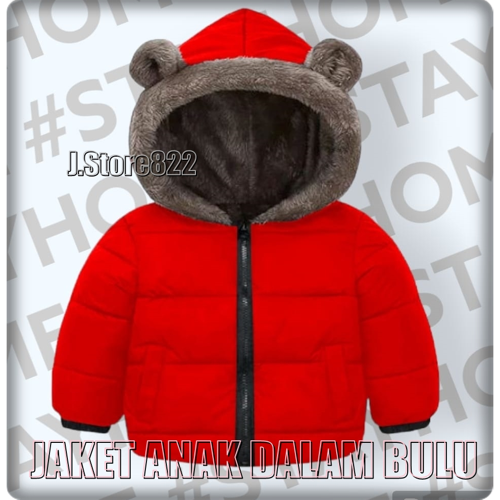 Jual J STORE822 || JAKET JEKET JACKET ANAK LAPIS HOODIE BULU LUCU KEREN ...