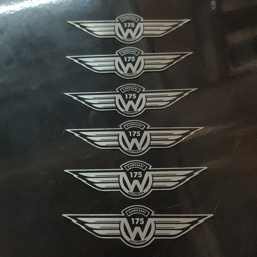 Jual Emblem Stainless Kawasaki W175 Indonesia | Shopee Indonesia