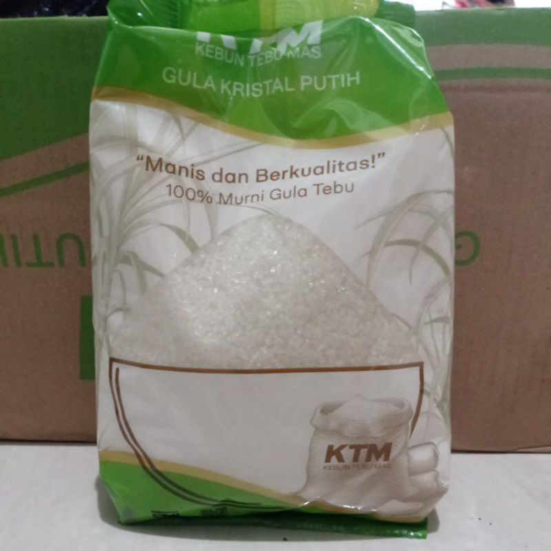 Jual Gula pasir kemasan KTM 1 kg | Shopee Indonesia