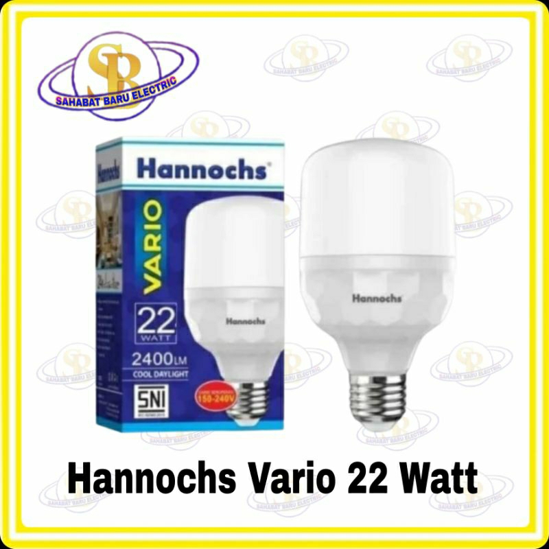 Jual Lampu Led Hannochs VARIO 22 Watt Cahaya Putih - Cool Daylight | Shopee Indonesia