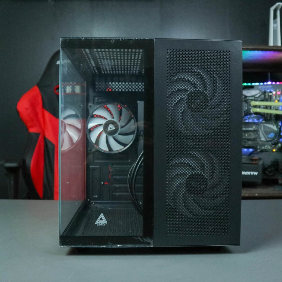 Jual Paradox Gaming Casing Rengganis Dual Chamber | m-ATX Gaming Case ...