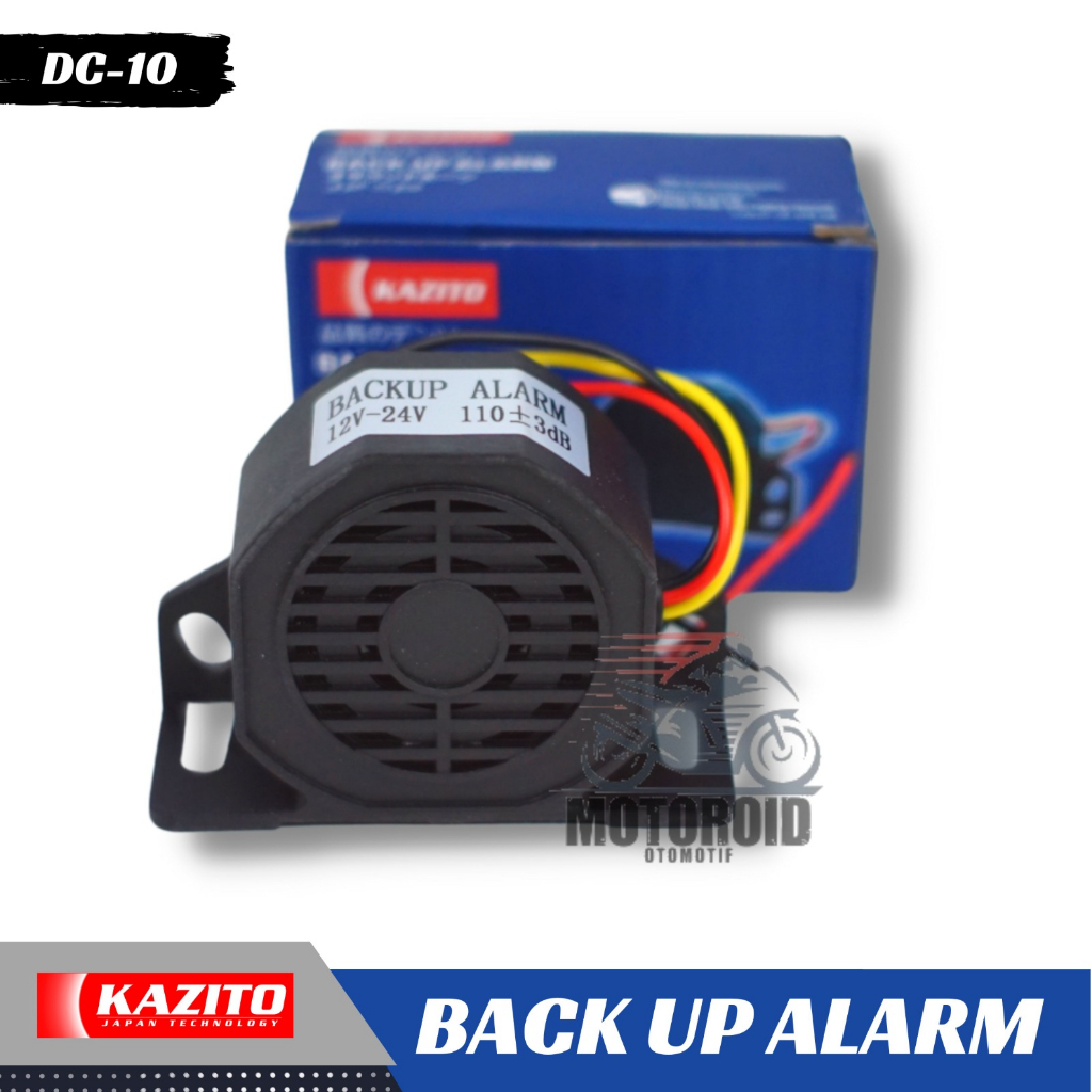Jual Klakson Atret Alarm Mundur BACK UP ALARM MOTOR MOBIL KAZITO ...