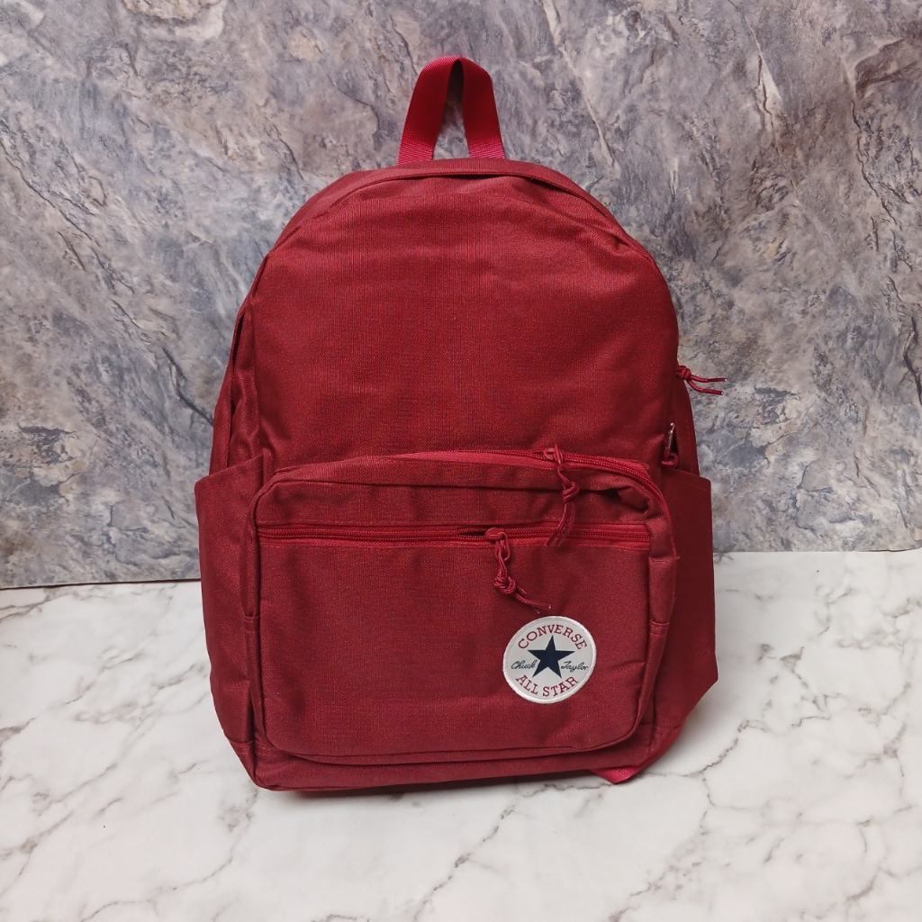 Jual TAS RANSEL CONVERSE ALL STAR ORIGINAL RED MAROON BACKPACK | Shopee ...