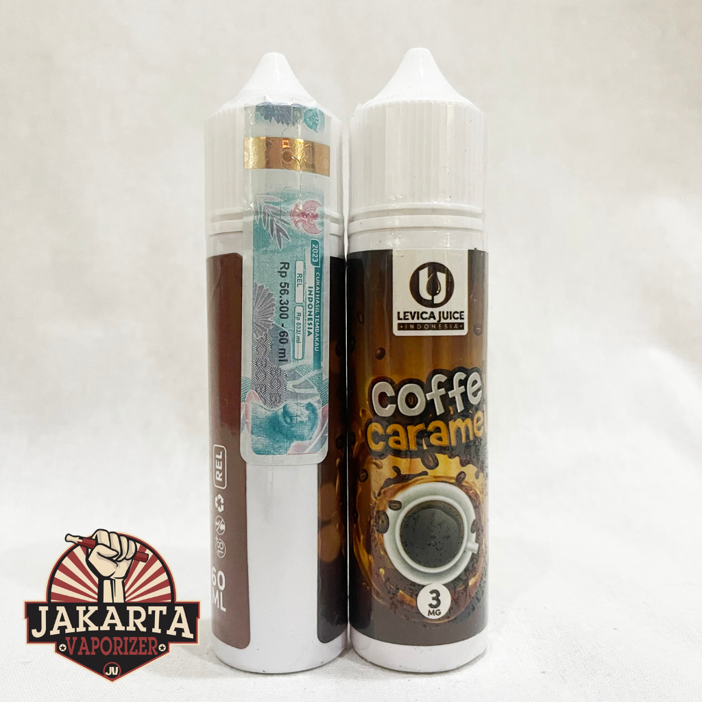 Jual LEVICA COFFEE CARAMEL 60ML 3MG 6MG BY LEVICA JUICE | Shopee Indonesia