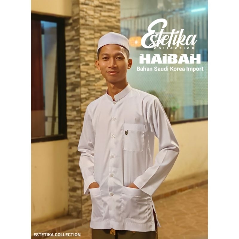 Jual Baju Koko Pria Brand ESTETIKAHASSA (Haibah, Atasan Model Gamis ...