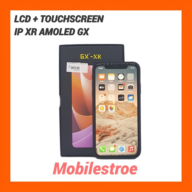 Jual LCD + TOUCHSCREEN IP XR AMOLED ( GX) | Shopee Indonesia