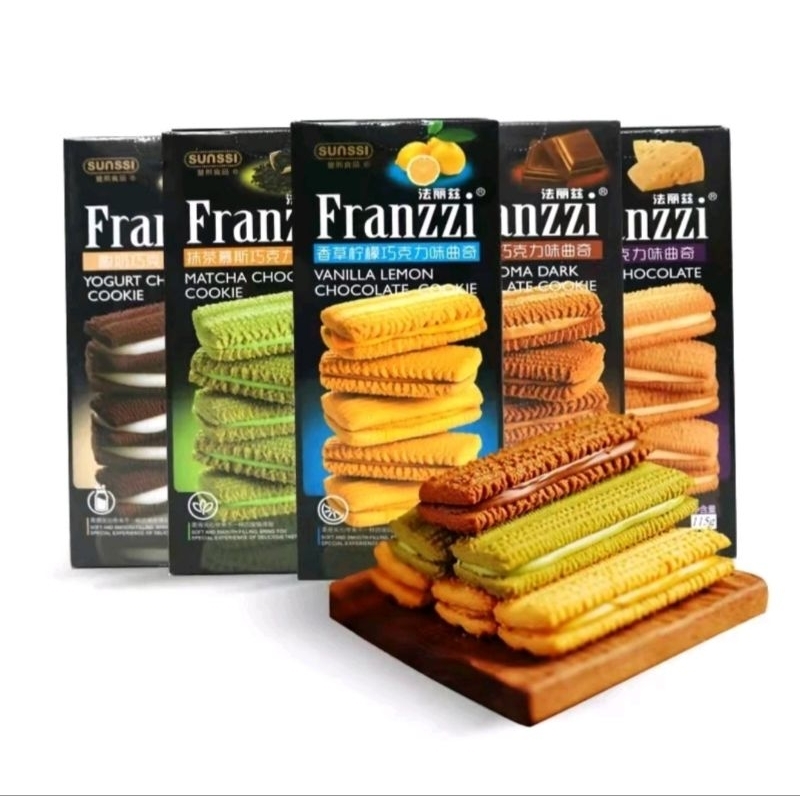 Jual Franzzi cookies sunssi 115gr box | Shopee Indonesia