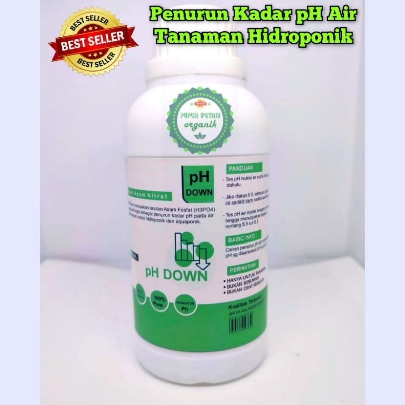 Jual PH Down Penurun Kadar pH pada air Hidroponik dan Aquaponik | Shopee Indonesia