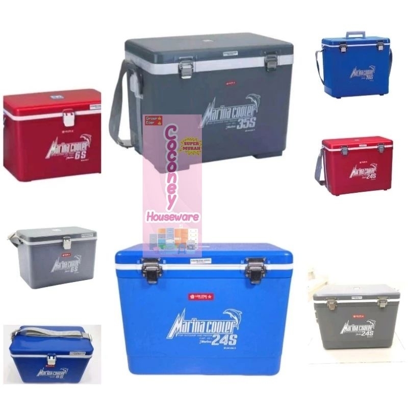 Jual Termos Pendingin / Cooler Box / Termos Es Batu / Marina Cooler 6S ...