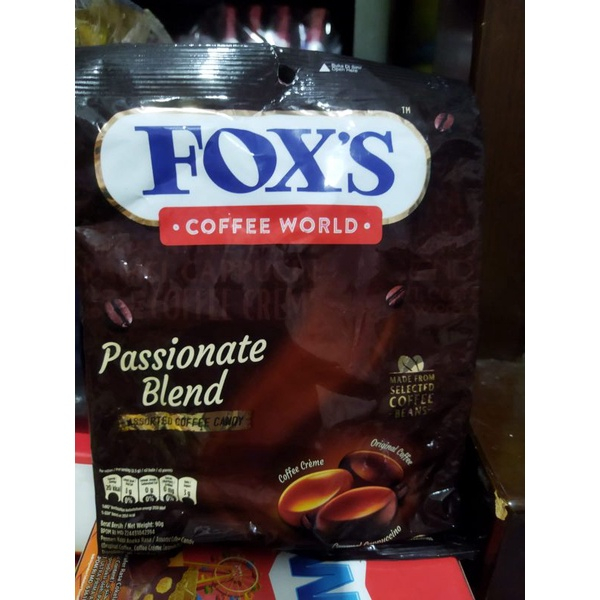 Jual Permen FOX'S RASA COKLAT | Shopee Indonesia