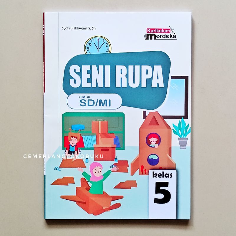 Jual Buku Seni Rupa Kelas 1 2 4 5 SD Kurikulum Merdeka Penerbit WKJ | Shopee Indonesia