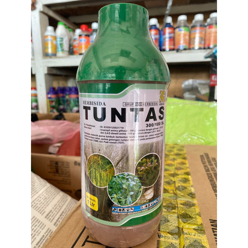 Jual Herbisida TUNTAS 300/100 SL 1L Sistemik dan purna tumbuh | Shopee ...