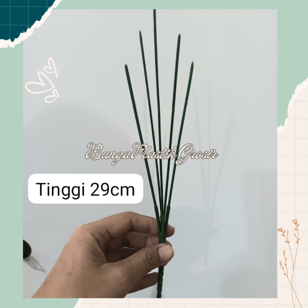Jual Kawat Bunga Tangkai Bunga Cabang 5 / 1 Lusin | Shopee Indonesia
