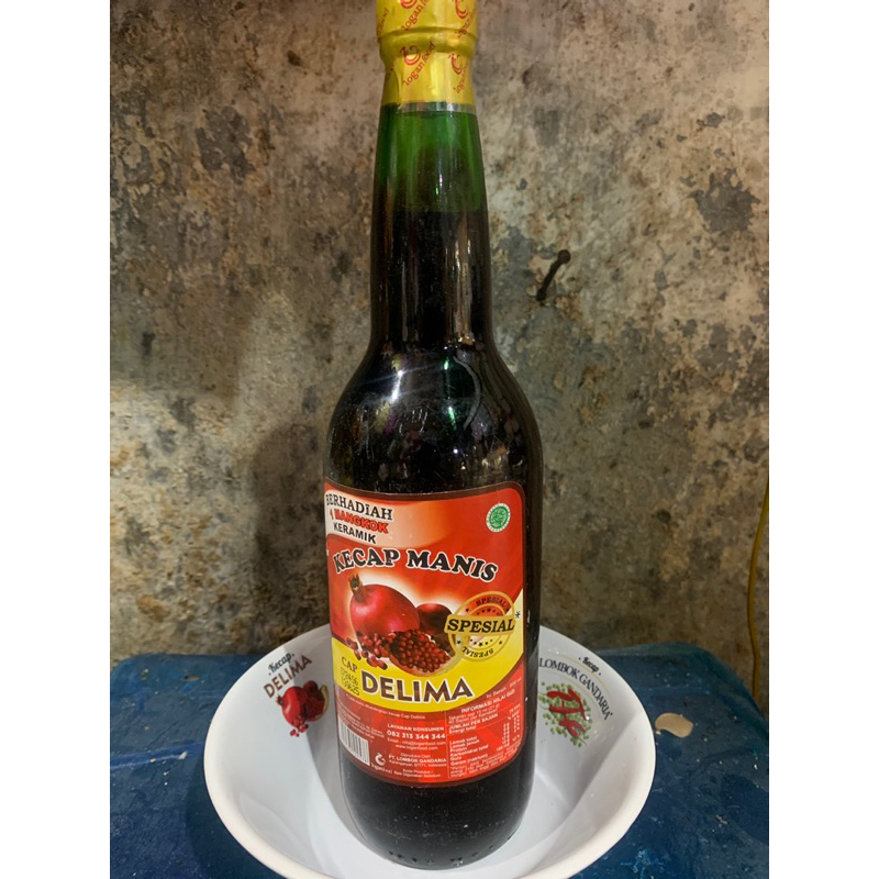 Jual Kecap Manis Delima 600ml [BOTOL KACA] | Shopee Indonesia