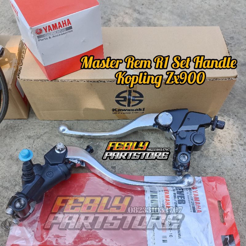 Jual MASTER REM YAMAHA R1 ORIGINAL SET HANDLE KOPLING Z900 ORIGINAL ...