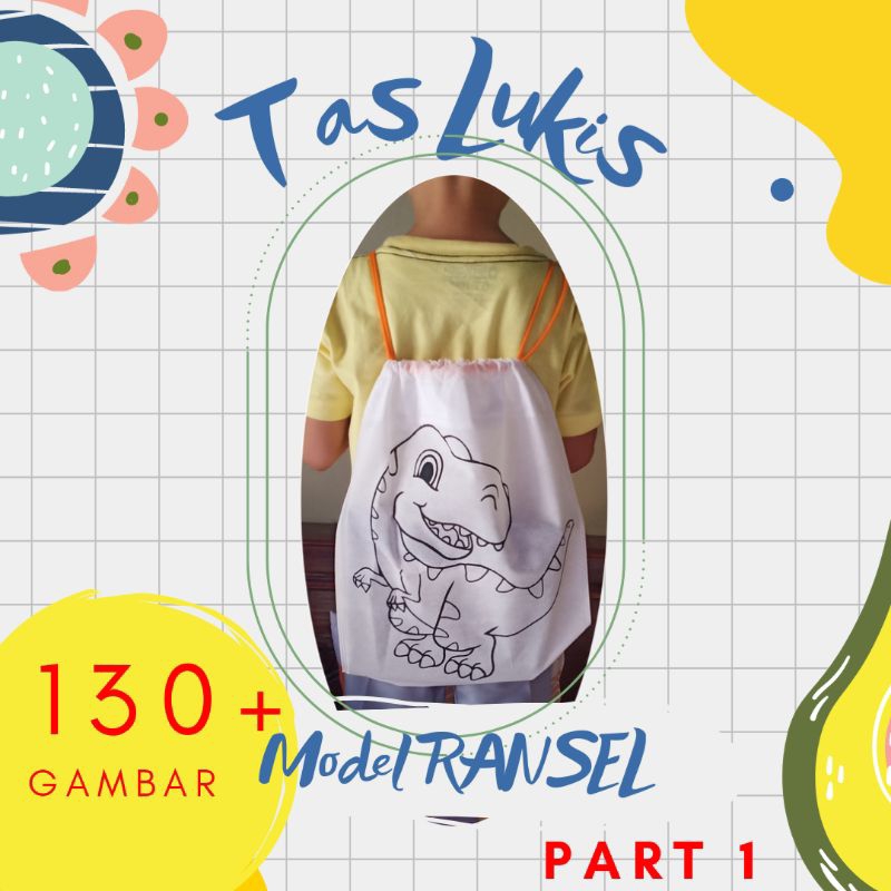 Jual PART 1 RANSEL - GANECA tas lukis spunbond - model ransel | Shopee ...