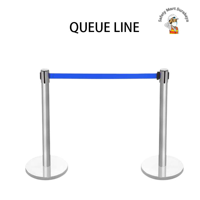 Jual Tiang Antrian / Queue Line Separator Stainless | Shopee Indonesia