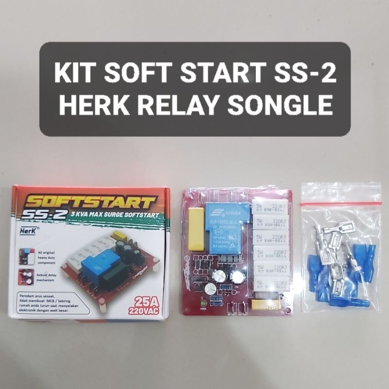 Jual HERK Kit Auto Soft Start SS-2 Relay Songle KODOK 25A SS2 | Shopee Indonesia