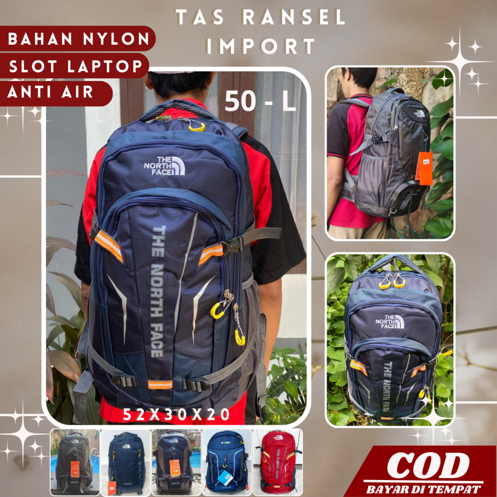 Jual Tas Ransel Gunung Pria Backpack Punggung Carrier Outdoor Traveling ...