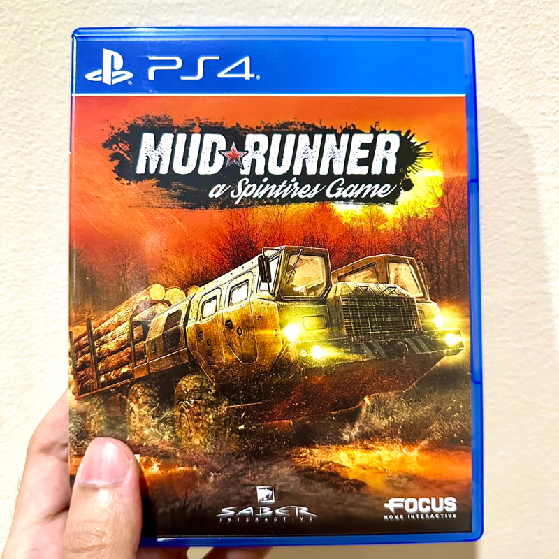 Jual Kaset Mudrunner Ps4 Ps5 a Spintires Game truck simulator Mud runer Playstation ps 4 5 ...