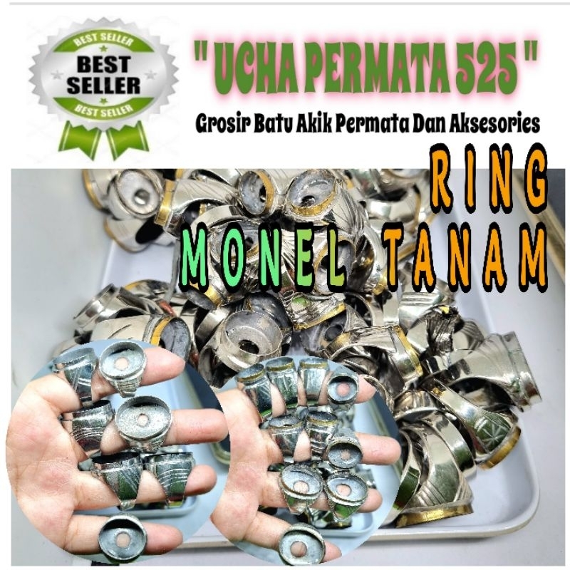 Jual ring monel murah / ring batu akik monel | Shopee Indonesia