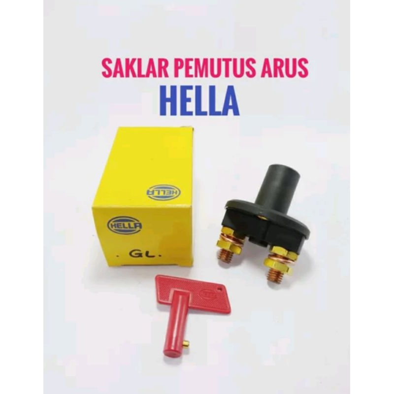 Jual Battery Main Switch Hella Saklar Pemutus Arus Hella Made in Taiwan ...