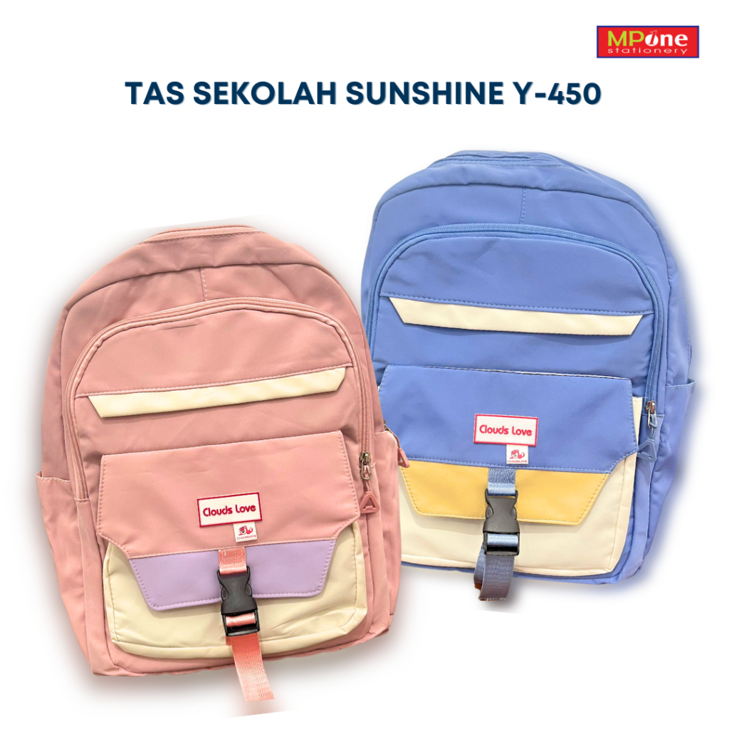 Jual Tas Sekolah Lucu Sunshine korea Style Tas Ransel Anak Cewe SD, SMP ...