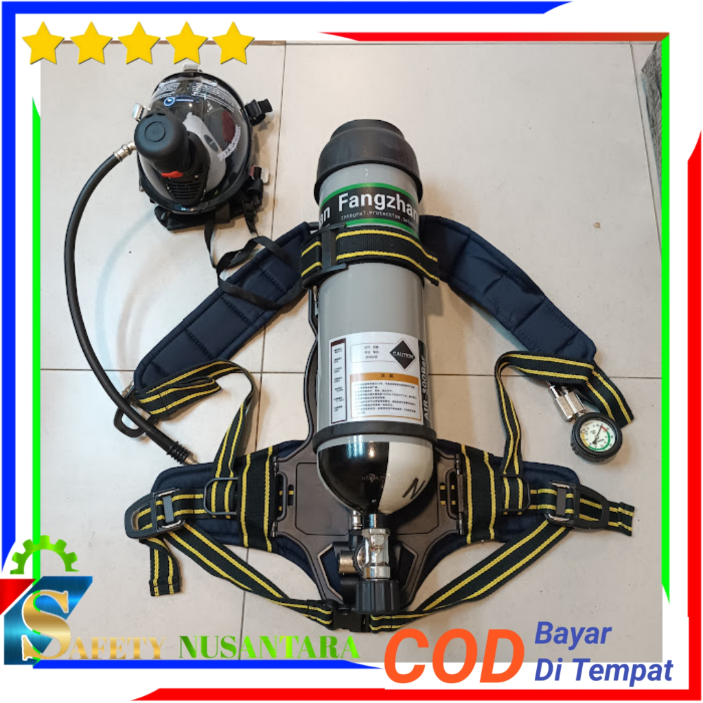 Jual SCBA Breathing Apparatus Fangzhan Rhzk6 Steel 6 Liter | Shopee ...