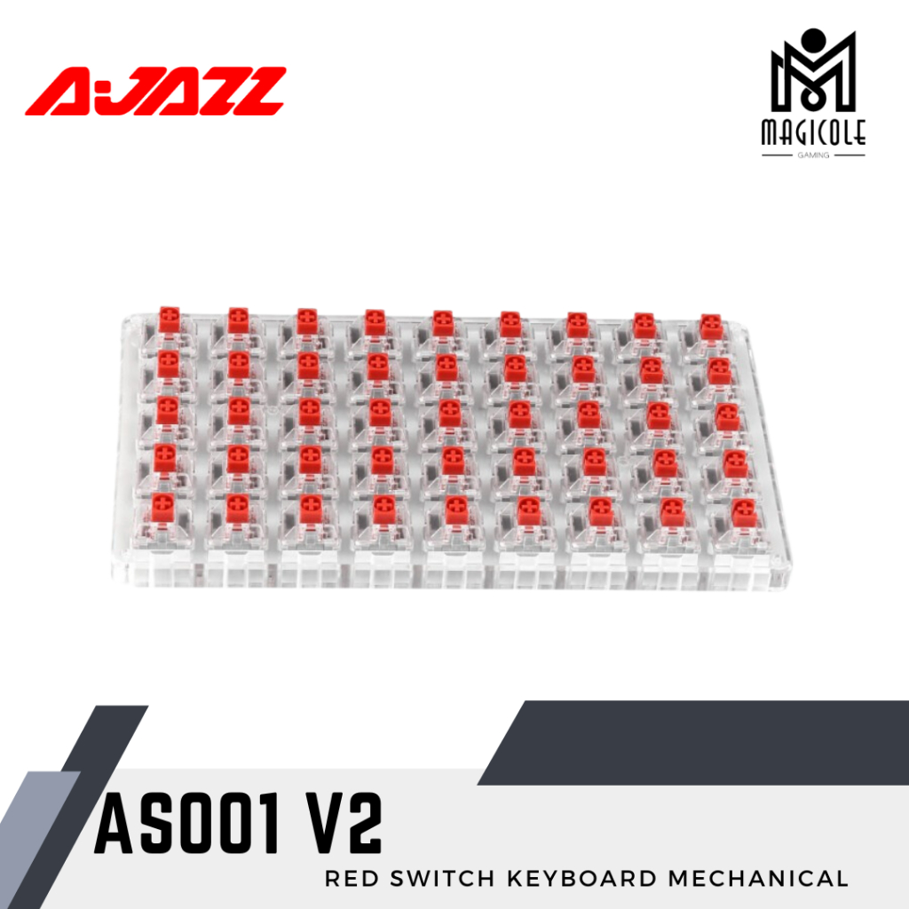 Jual AJAZZ AS001 V2 RED SWITCH KEYBOARD MECHANICAL | Shopee Indonesia