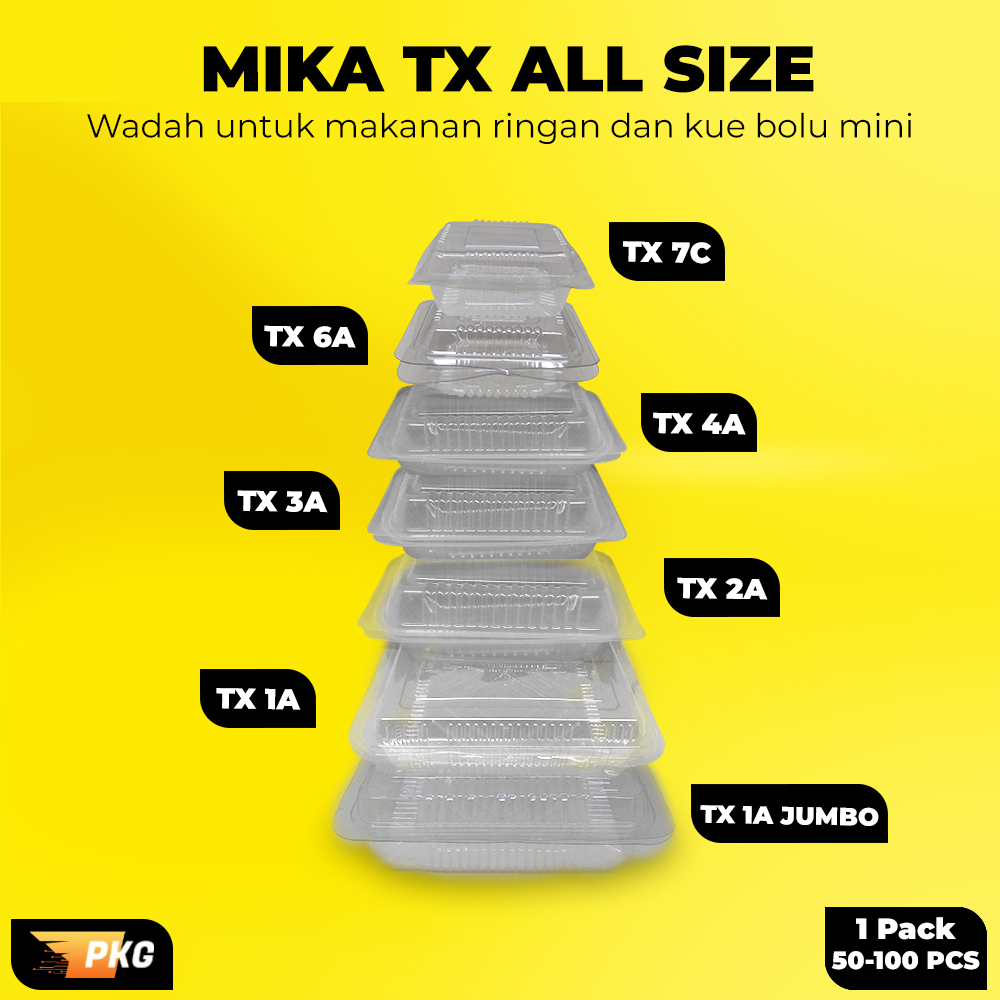 Jual Mika Plastik Semua Ukuran / Mika Kue / Plastik Mika / Tray Mika ...