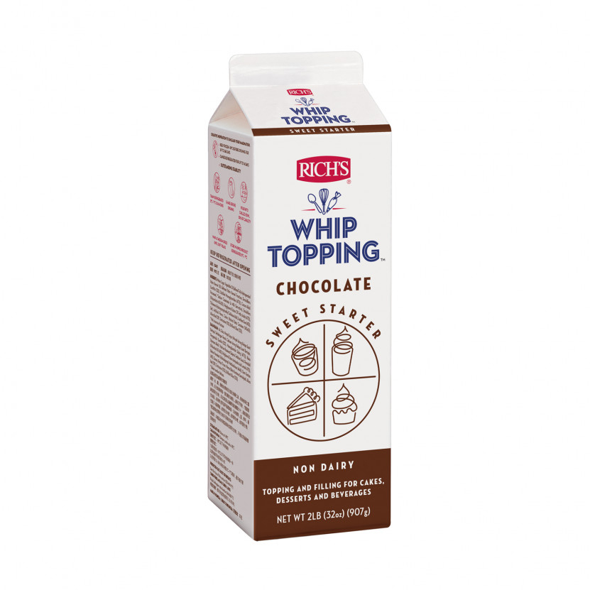 Jual Richs Chocolate Whip 907ml | Shopee Indonesia