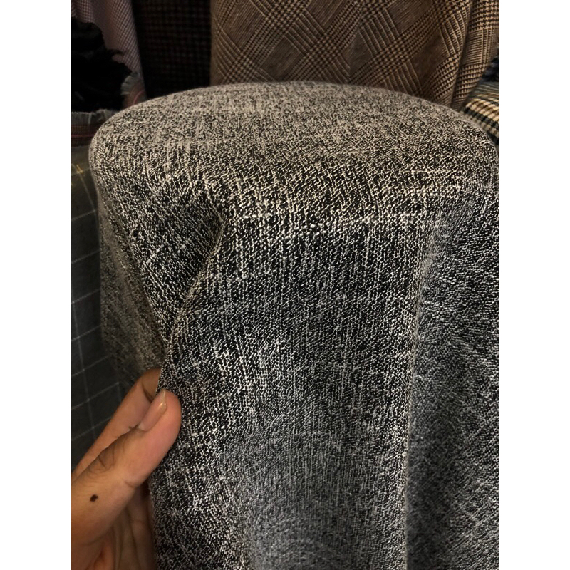 Jual Bahan Semi Woll Tweed (harga per 1 meter) | Shopee Indonesia