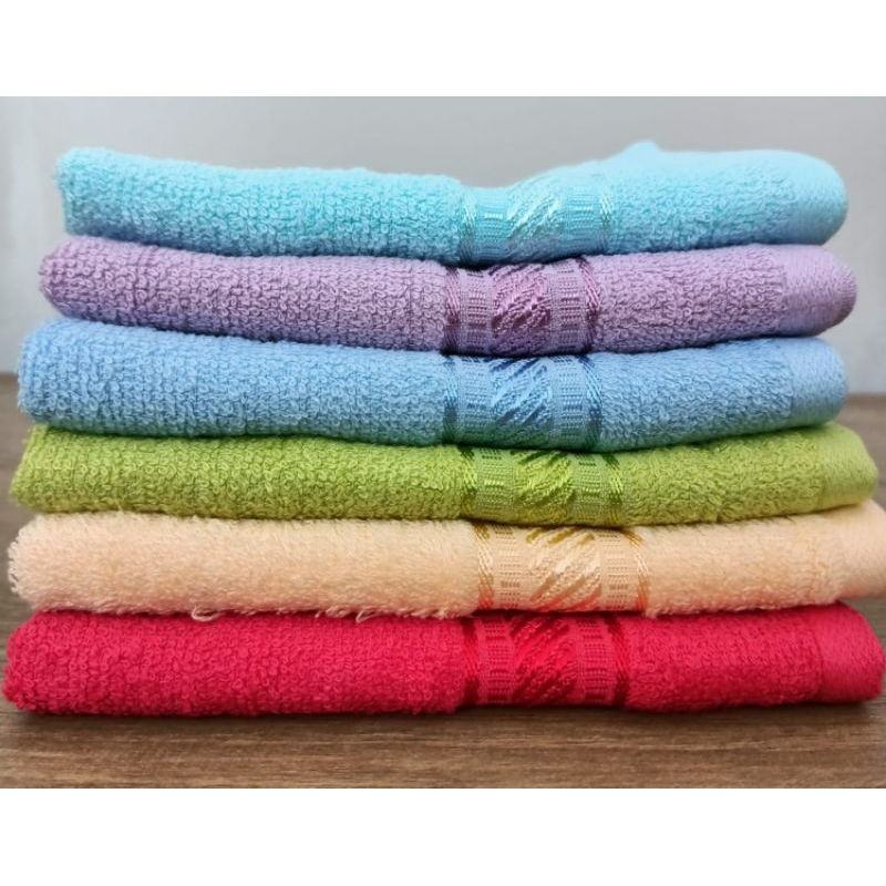 Jual Handuk Muka/Handuk Sport /Handuk Salon Merah Putih ukuran 30x70 cm ...