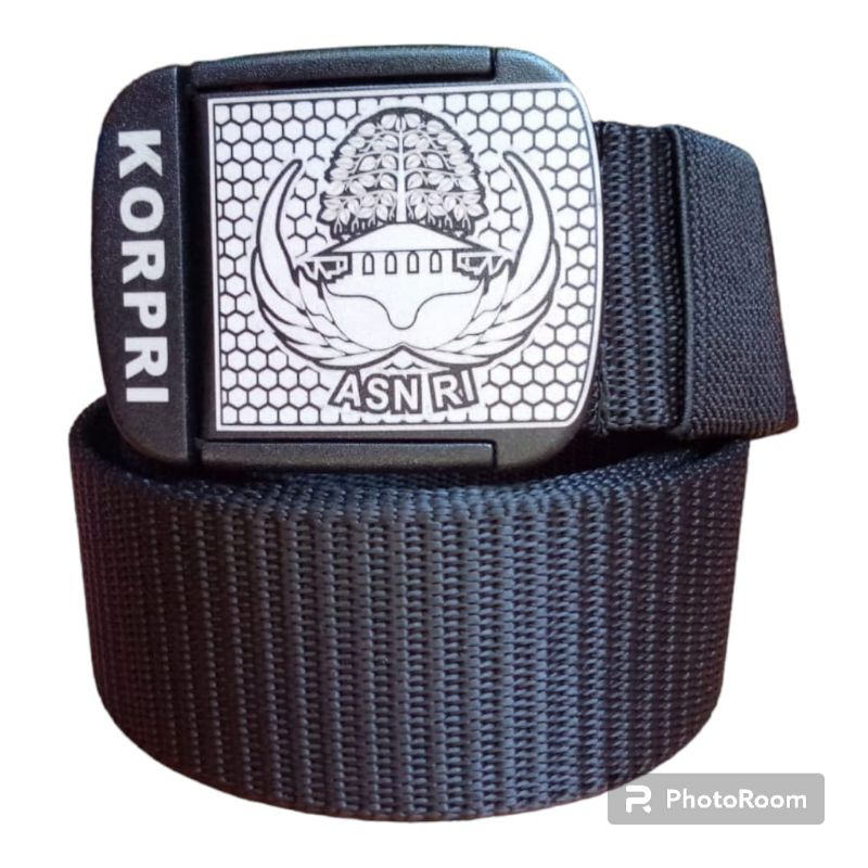 Jual Sabuk ikat pinggang Korpri ASN | Sabuk gesper tactical logo Korpri ASN | Shopee Indonesia