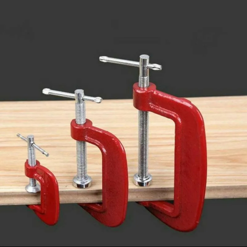 Jual KLEM C CLAM C SET 3PCS ALAT PENJEPIT PAAPAN PENJEPIT KAYU BAHAN ...