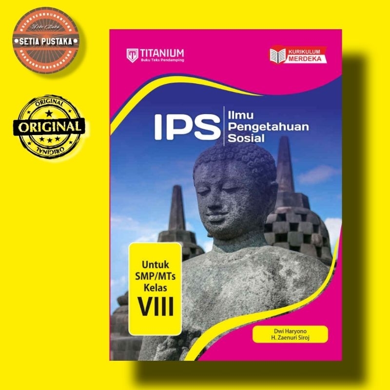 Jual TITANIUM: Buku Teks Pendamping Kurikulum Merdeka - Ilmu Pengetahuan Sosial untuk SMP/MTs ...