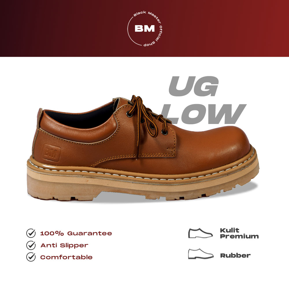 Jual BLACK MASTER Sepatu Semi Boots Pria Rockers Ug Low Original ...