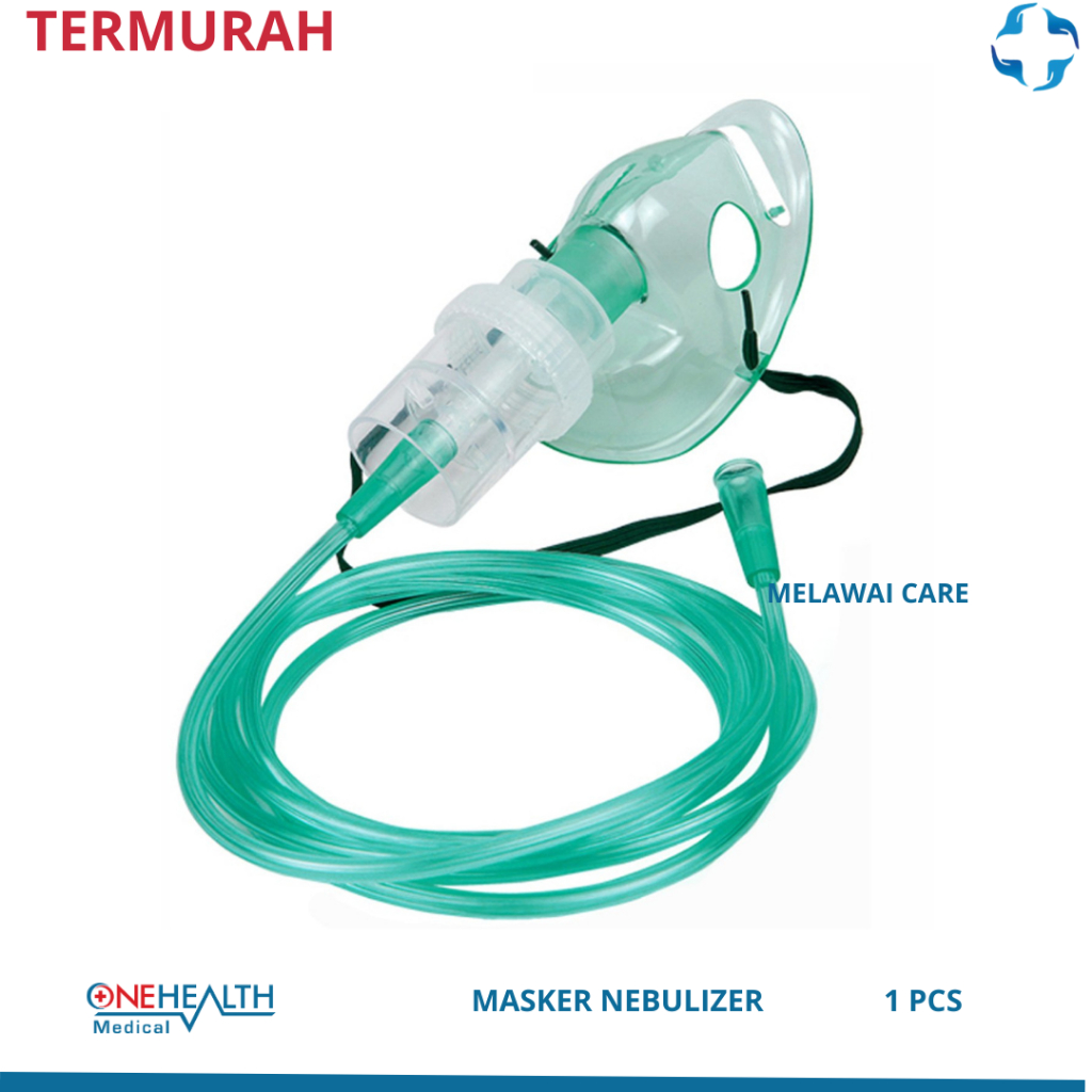 Jual Masker Nebulizer Anak Dewasa Onehealth Masker Uap Masker Terapi ...