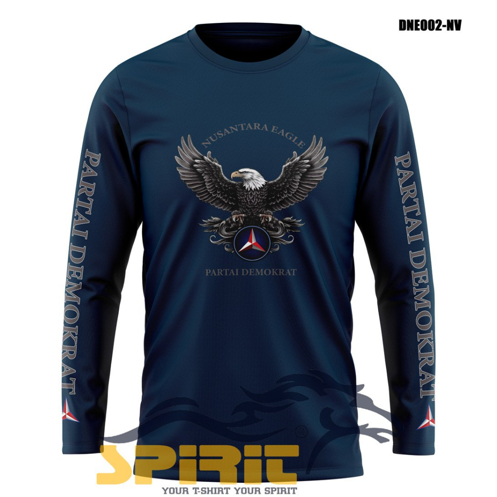 Jual kaos partai demokrat terbaru baju logo partai demokrat pria wanita ...