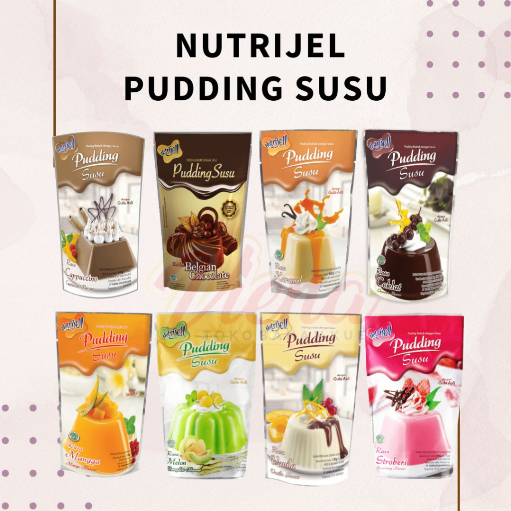 Jual Nutrijel Pudding Susu All Varian | Shopee Indonesia