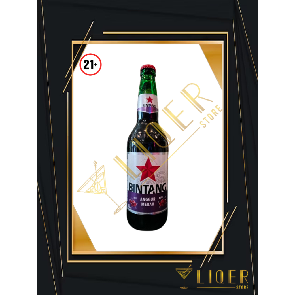 Jual Beer Bintang Anggur Merah 620 - Bir botol rasa Anggur Merah ...
