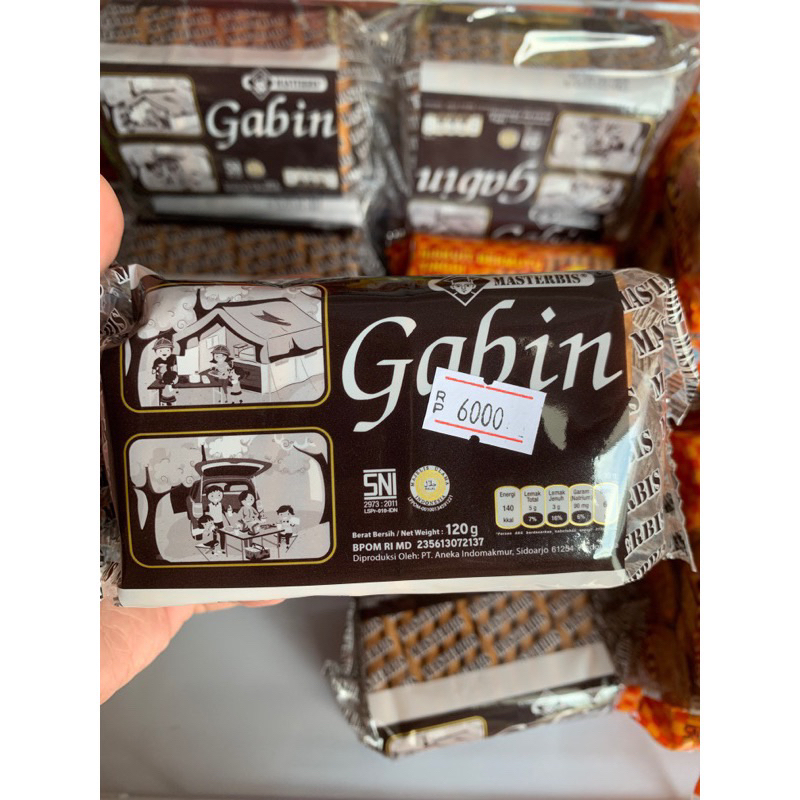 Jual GABIN MASTERBIS 120gr | Shopee Indonesia