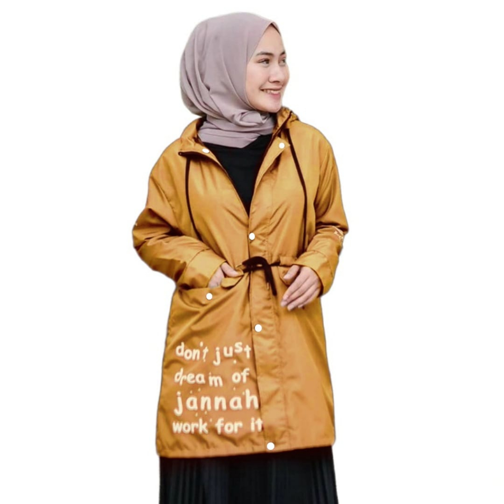 Jual Parka Muslimah Jaket | Jaket Muslimah Trendy | Jaket Parka ...