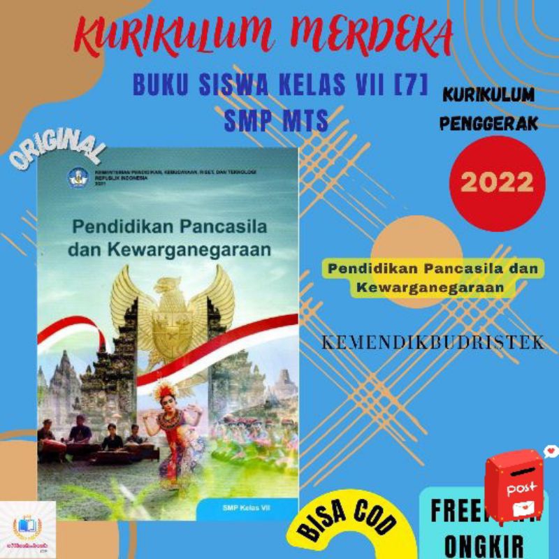 Jual Buku Siswa Pendidikan Pancasila dan Kewarganegaraan PPKn Kelas 7 SMP MTs | Shopee Indonesia