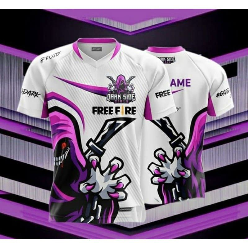 Jual JERSEY FREE FIRE / MOBILE LEGEND / PUBG CUSTOM FULL PRINTING FREE ...