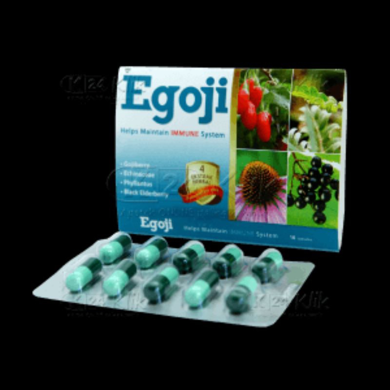 Jual Egoji kapsul daya tahan tubuh 1 strip | Shopee Indonesia